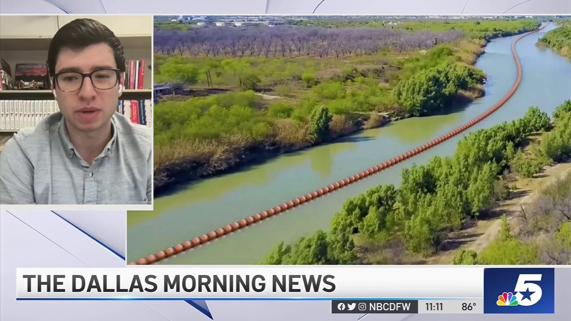 Illegal Migrant Crossing Leads Texas to Placing a Floating Barrier ...