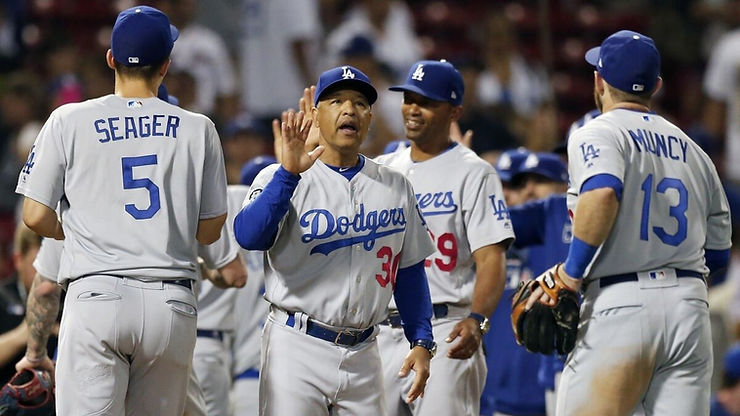 A lie resulted in one of the most iconic infield in Dodgers history ...