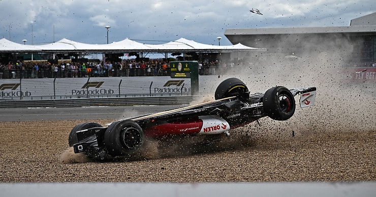After a terrifying crash, Carlos Sainz still manages to get Britain’s ...